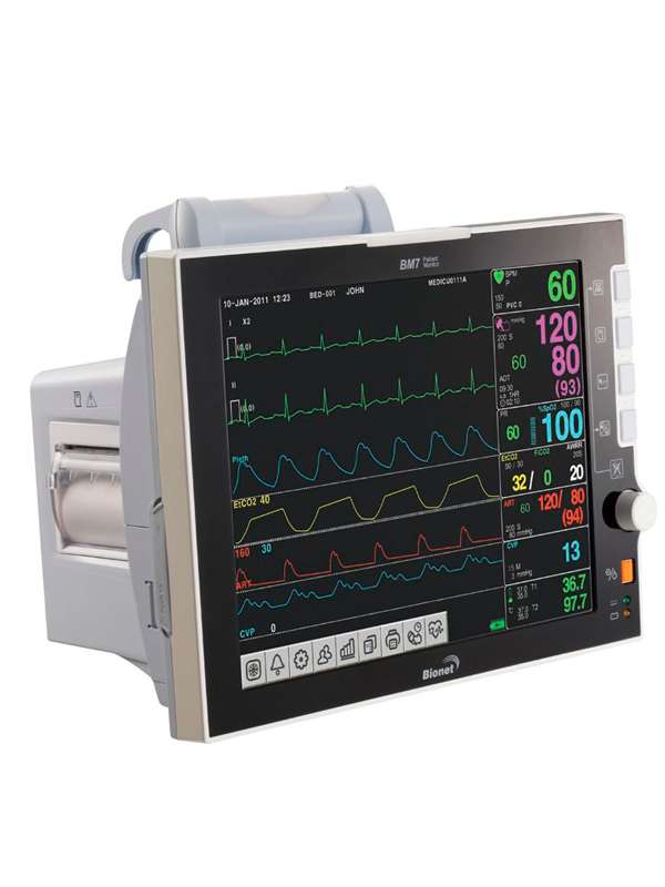 Patient Monitor - 5 Parameters 12.1” - NSL BM7 Bionet (Korea) - Noorani ...